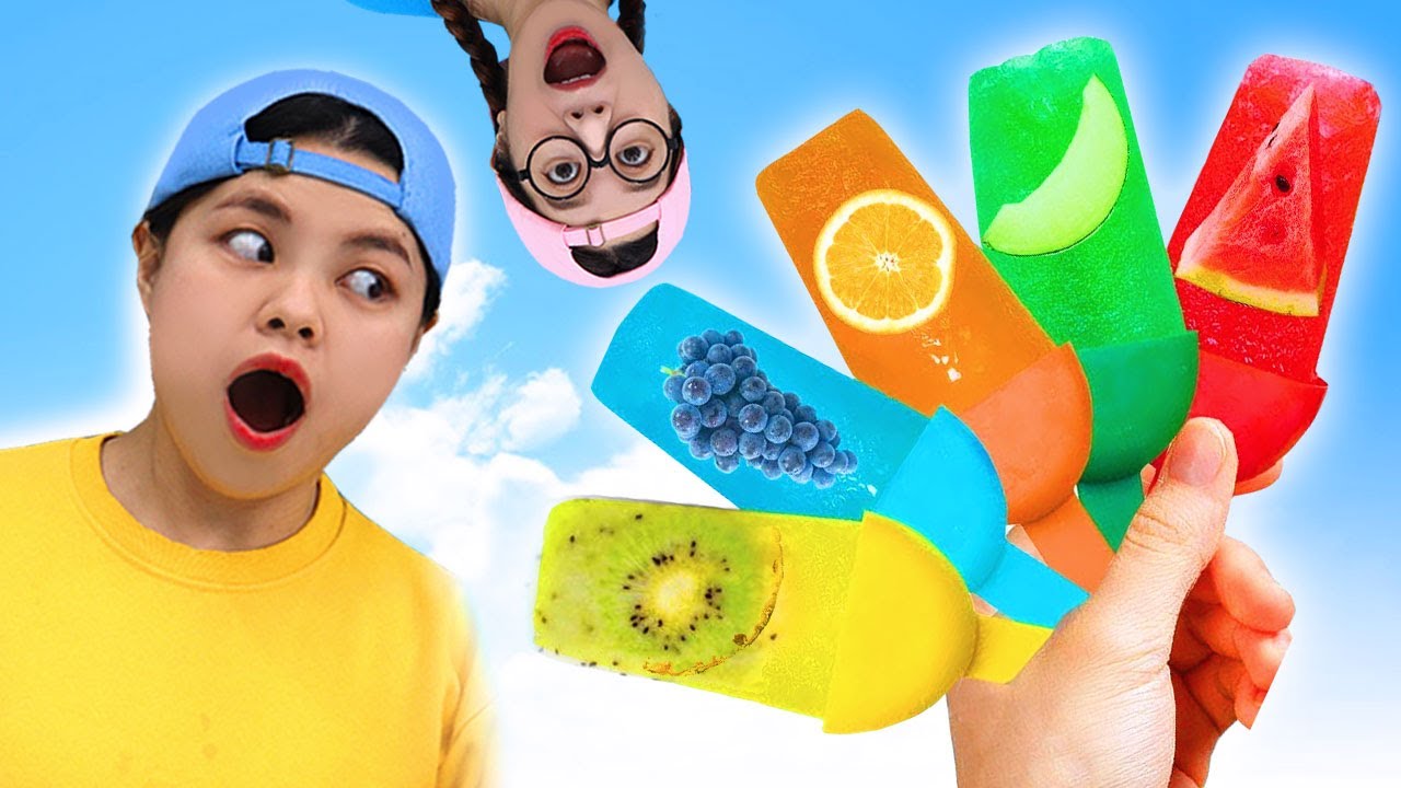 MUKBANG 과일 아이스크림 만들기 먹방 Making Fruite Ice cream 티미 TIMI - YouTube