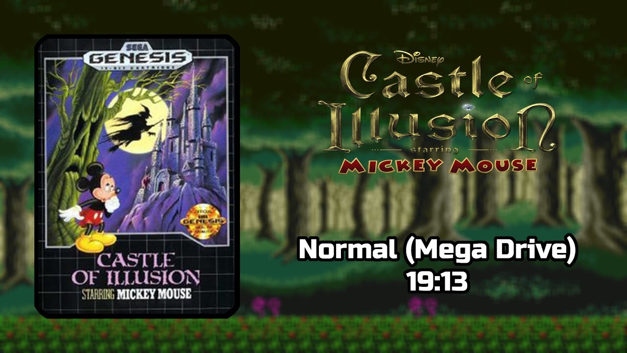 Castle of Illusion featuring Mickey Mouse (Mega Drive) - Normal PB: 19: ...