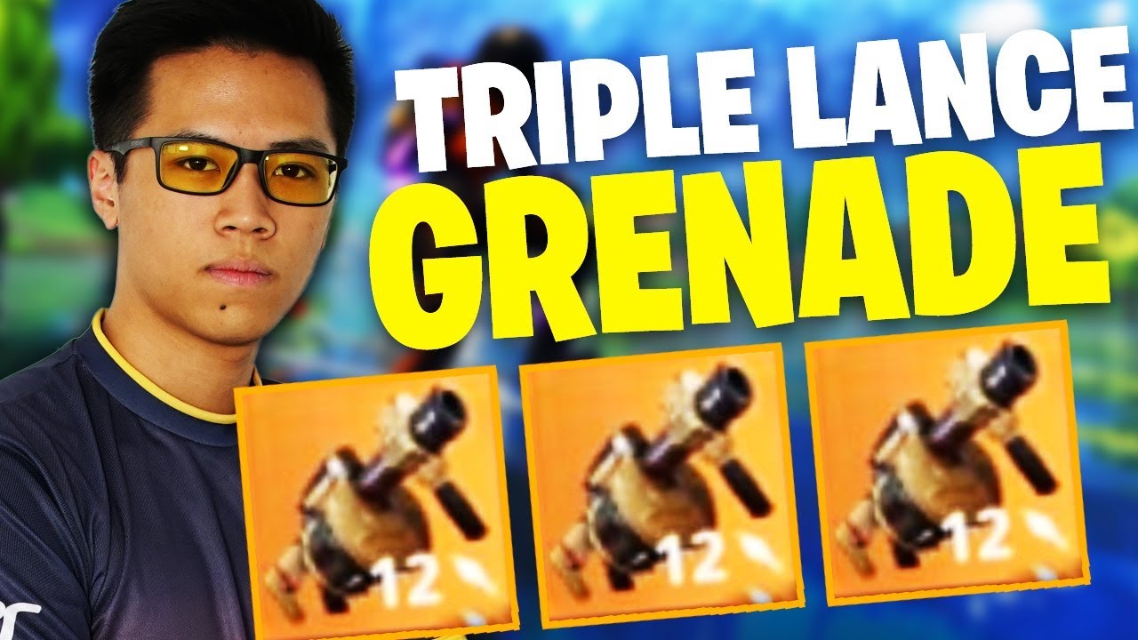 TRIPLE LANCE GRENADES + AKIMBO : LE MEILLEUR COMBO DE FORTNITE ? - KINSTAAR GAMEPLAY - YouTube
