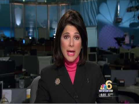 NBC Miami News at 6P January 2010 Cold Snap - YouTube