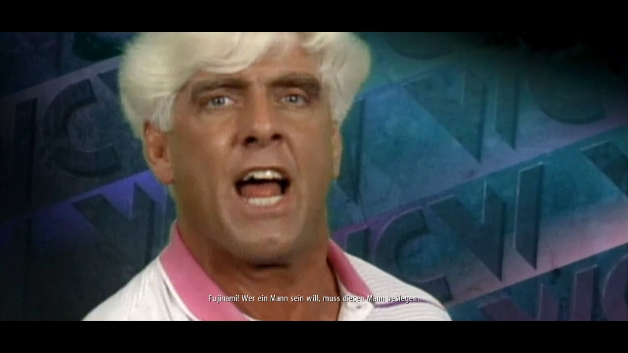 WWE2K16 | Showcase | Hall of Fame | Tatsumi Fujinami vs. Ric Flair ...