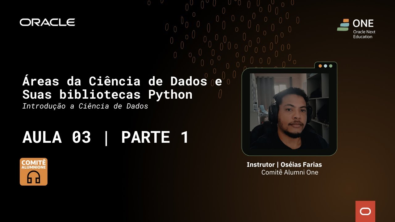 Áreas da Ciência de Dados e Suas bibliotecas Python — P1 - YouTube