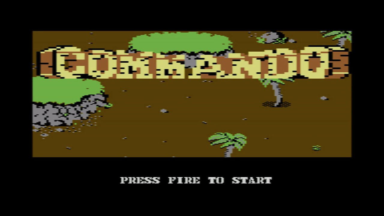 Commando - Theme - Commodore 64 / C64 - YouTube