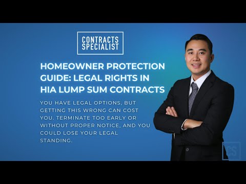 HIA NSW Lump Sum Contract Breach | Homeowner Rights Guide