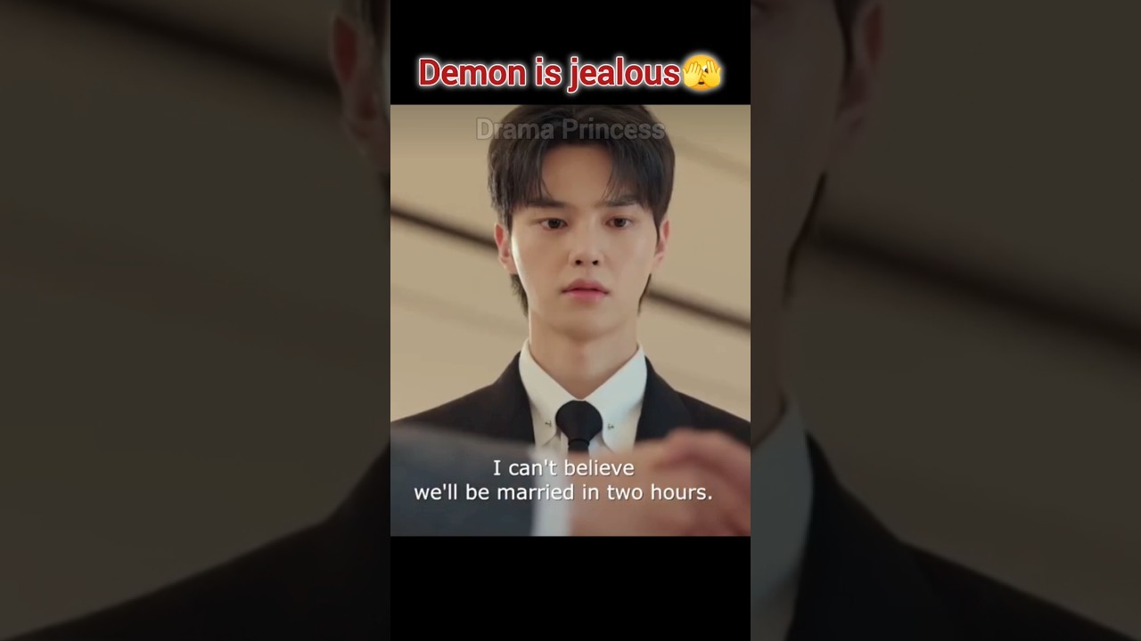 Even a demon is feeling jealous for her🫣😍Jealous demon#mydemon #kdrama ...