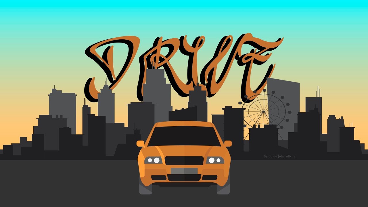Drive Responsibly - 2D Car Animation - YouTube