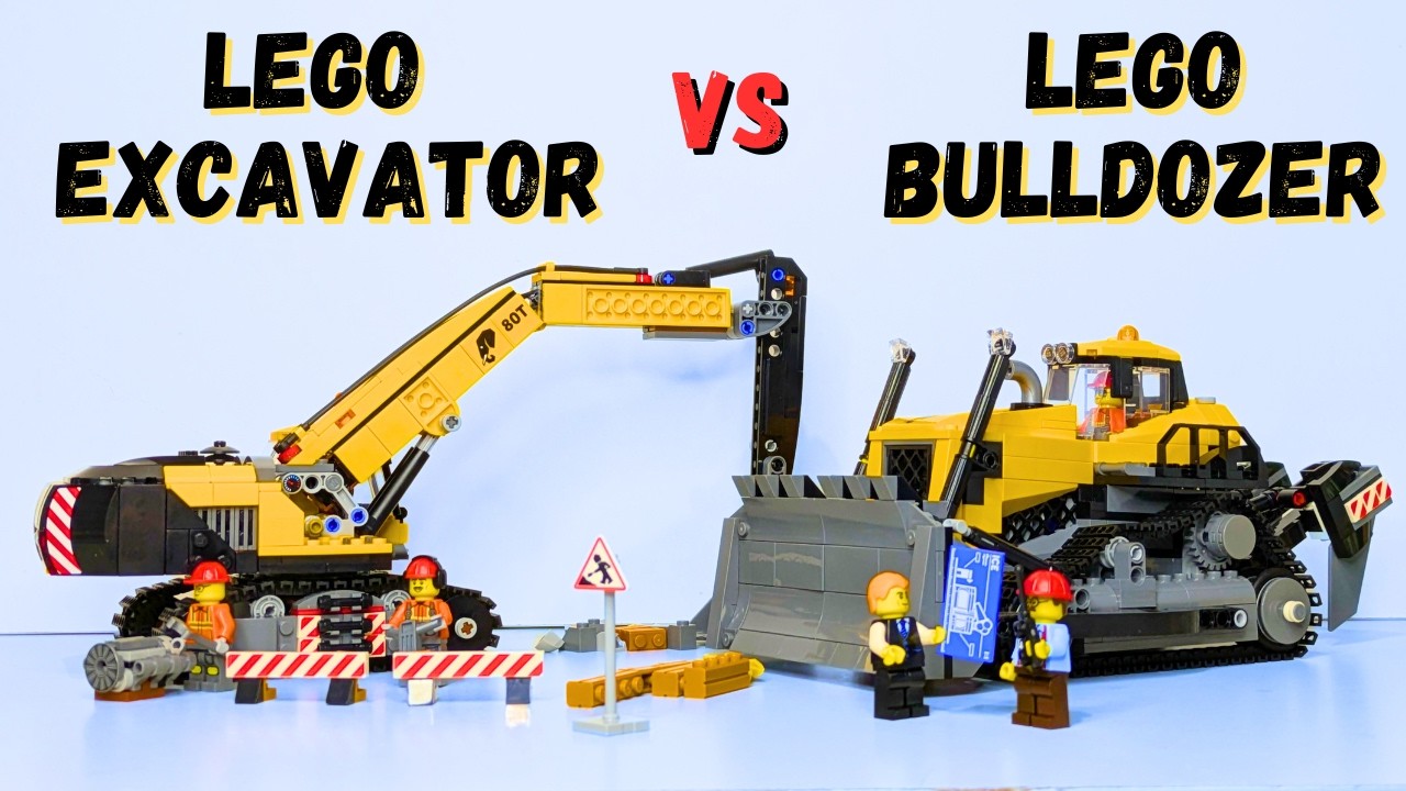 Lego City Excavator was good, but the Lego City Bulldozer is.. Lego ...