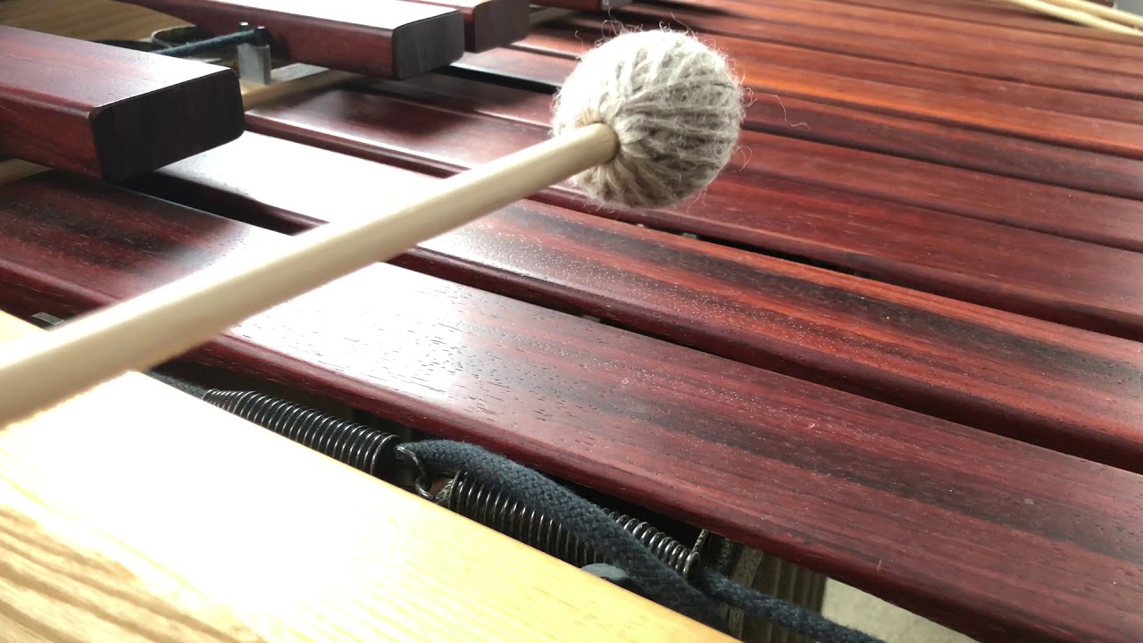 Low A on marimba in 4K 60 FPS - YouTube