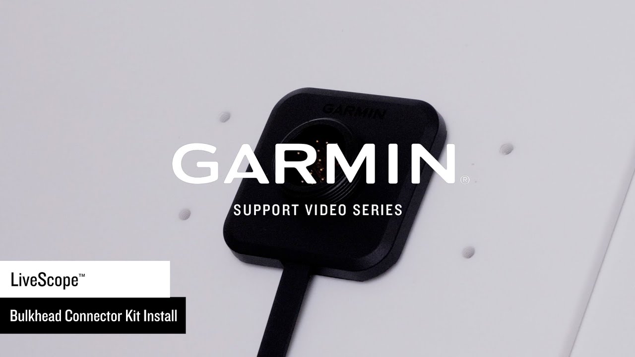 Garmin Support | LiveScope™ | Bulkhead Connector Kit Installation ...