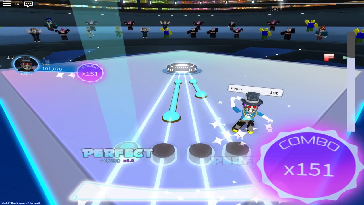 [ROBLOX | ROBEATS] Snow Halation | FULL COMBO | A RANK - YouTube