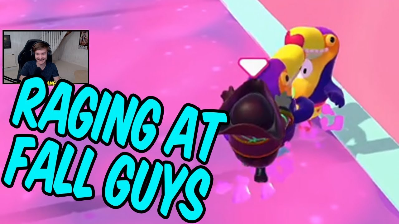Teo and friends rage at Fall Guys - YouTube