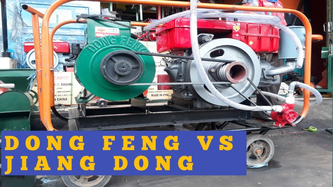 DIESEL JIANG DONG 28 HP STARTER KOPEL DONGFENG 20 KW FULL TEMBAGA - YouTube