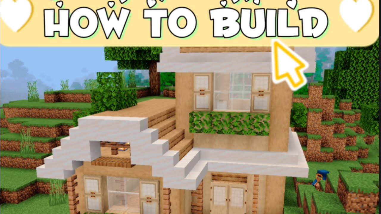 Building 2 story cute house! |Part 1 - Minecraft - YouTube