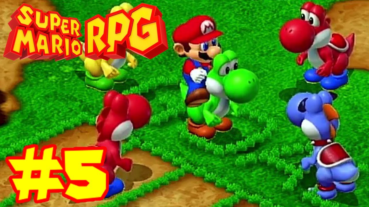 Super Mario RPG - Gameplay Walkthrough Part 5 - The Great Yoshi Race ...