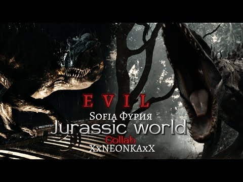 Jurassic world // Indoraptor × Indominus Rex // COLLAB / W ...