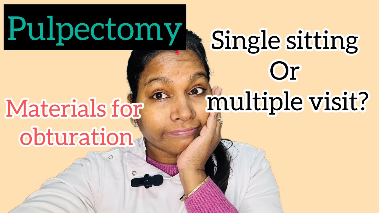 Pulpectomy| NONVITAL pulp therapy| Pulp therapy in primary tooth - YouTube