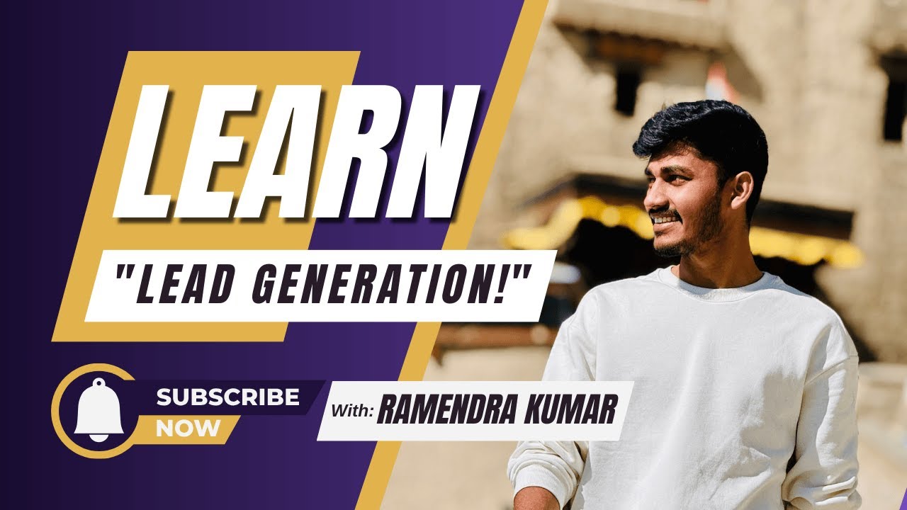DAY 5 || Lead generation By Ramendra Kumar - YouTube
