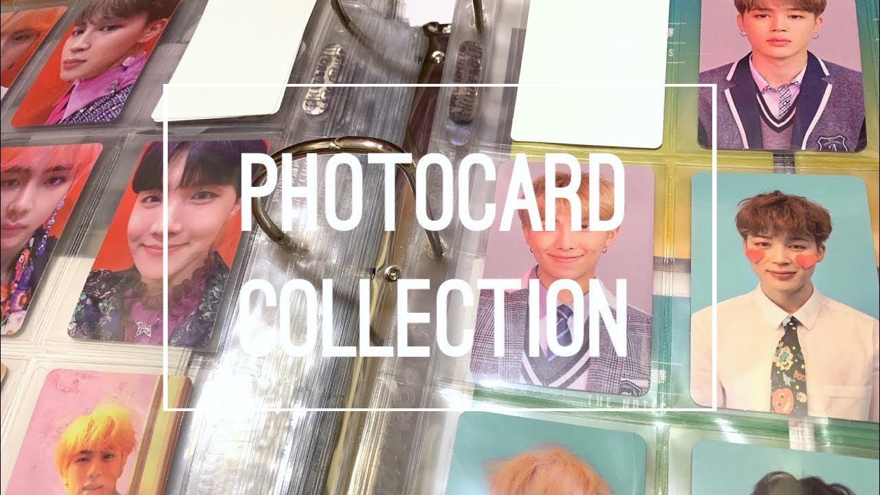 BTS Photocard Collection - YouTube