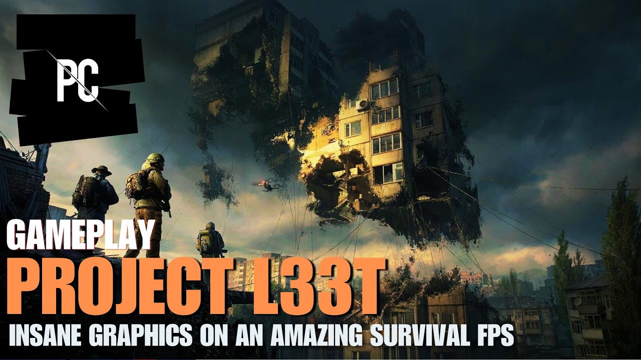 PROJECT L33T- - This MMOFPS Looks amazing - 4K PC - YouTube