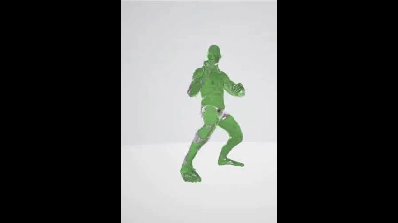 3D Buff Zombie Hero - YouTube