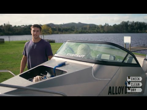 How to ‘Check Clean Dry’ your boat and gear – South Island - YouTube