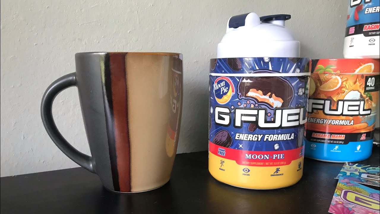 TRYING MOONPIE GFUEL IN COFFEE!!! - YouTube