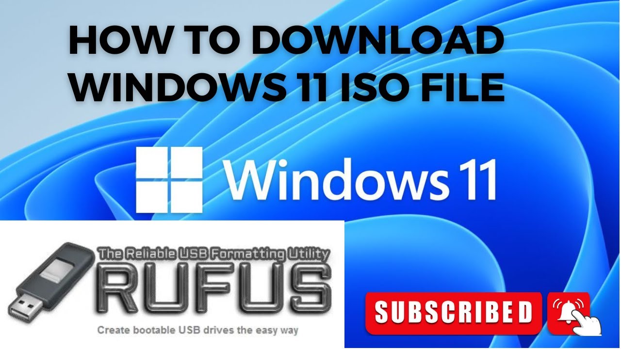 Fast and Reliable: Download Windows 11 ISO with Rufus Software - YouTube