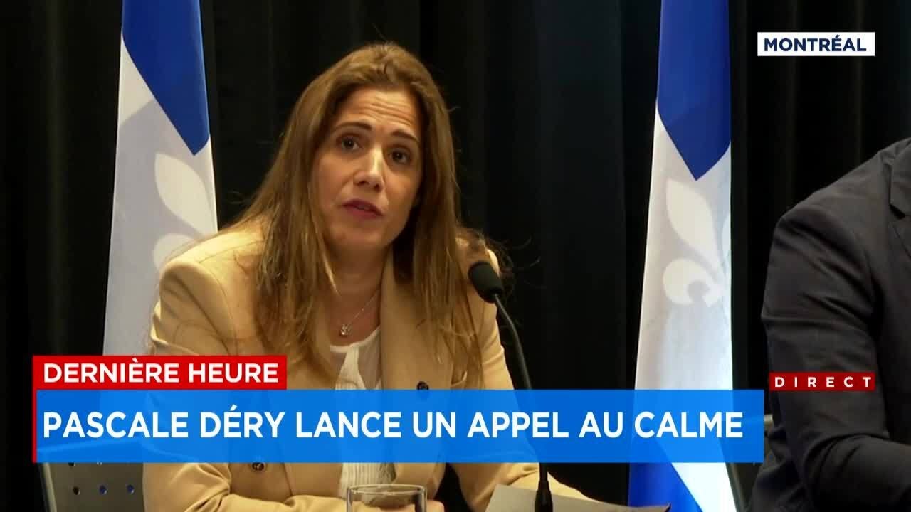 Pascale Déry lance un appel au calme - Explications 9h - YouTube