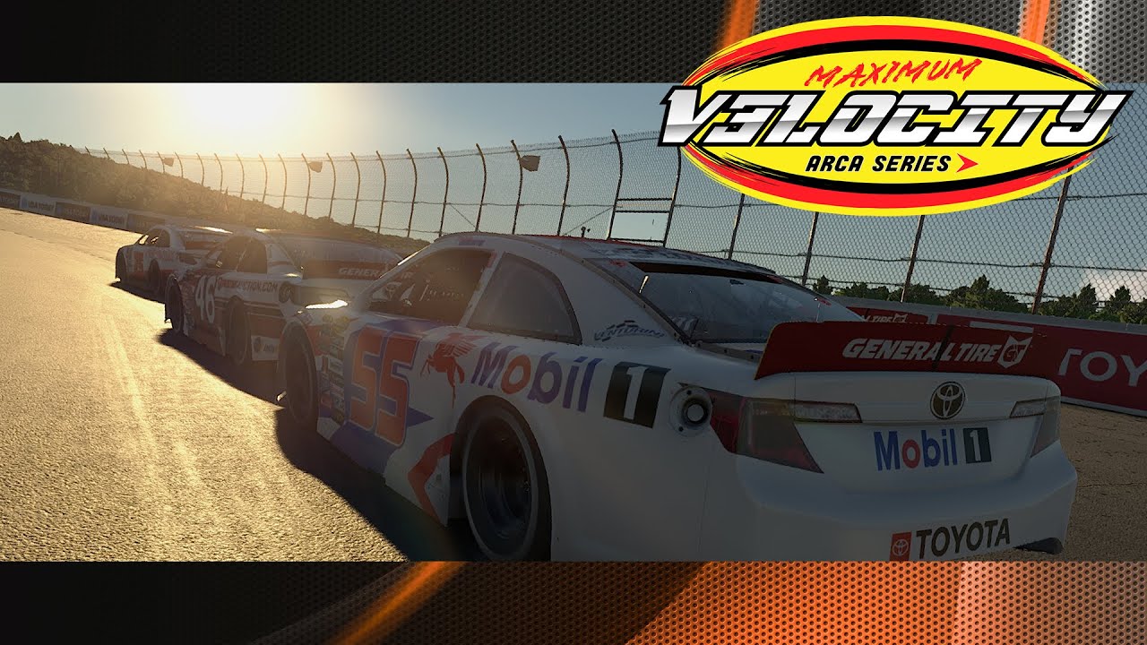 MVRL ARCA Series - S1 R6 - Kern Raceway - iRacing - YouTube