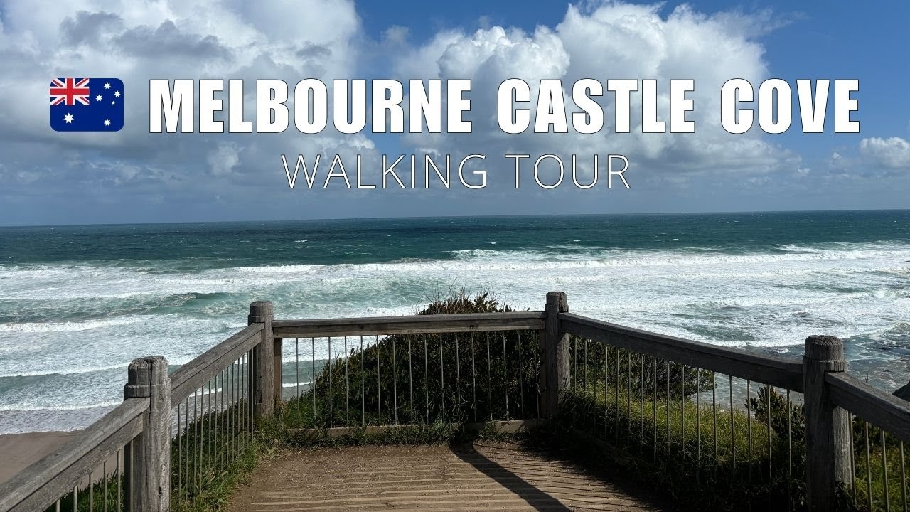 Melbourne Castle Cove Lookout (Great Ocean Road) Walking Tour - YouTube