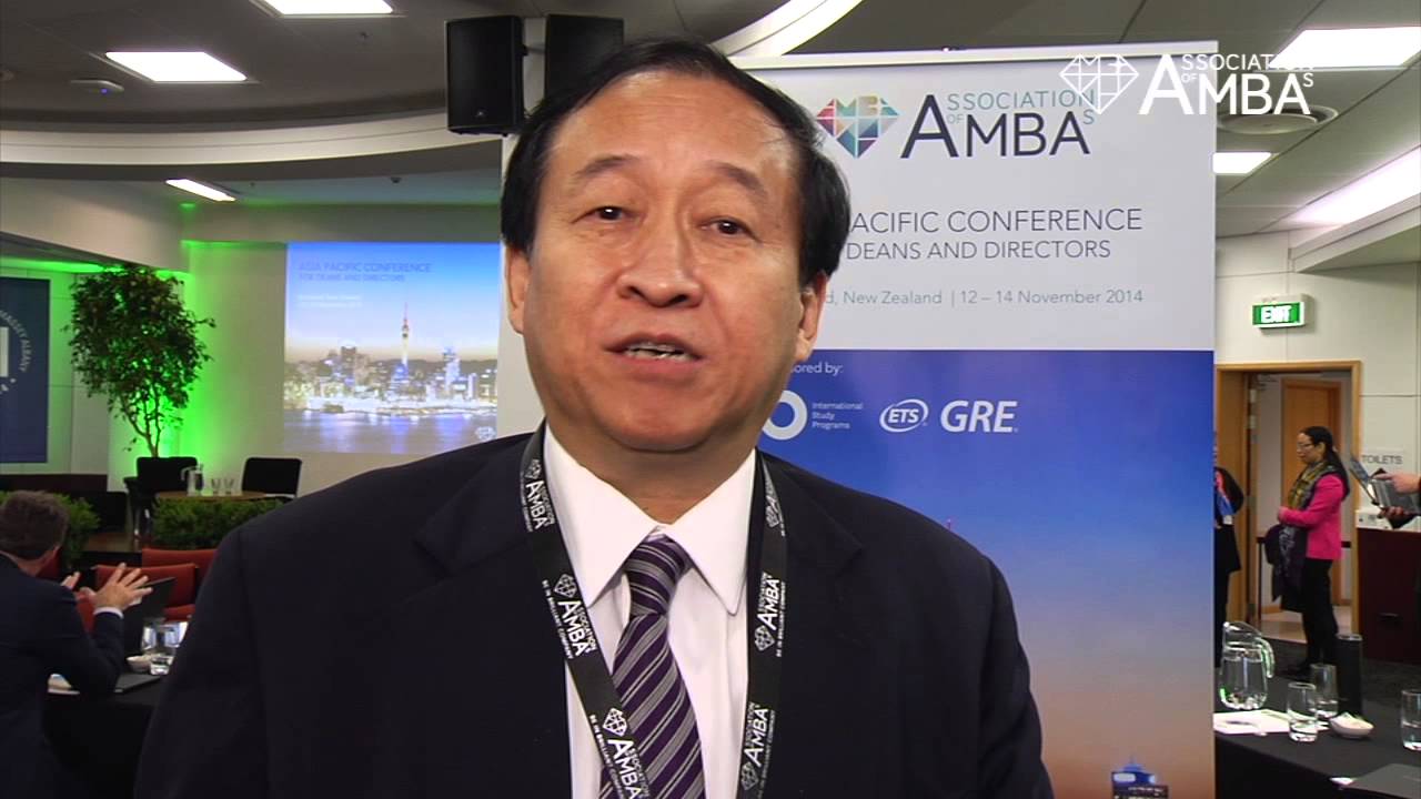 Prof Wang discusses the Chinese MBA market - YouTube