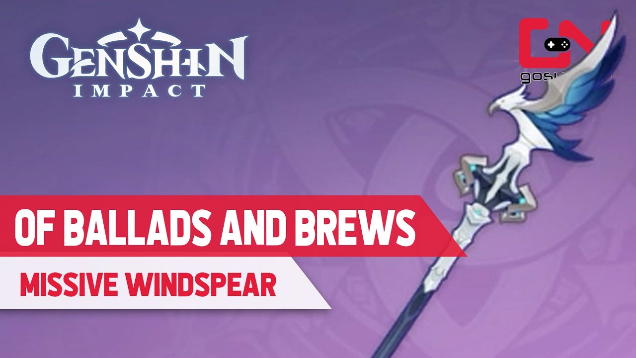 Of Ballads and Brews New Event Genshin Impact - Missive Windspear ...
