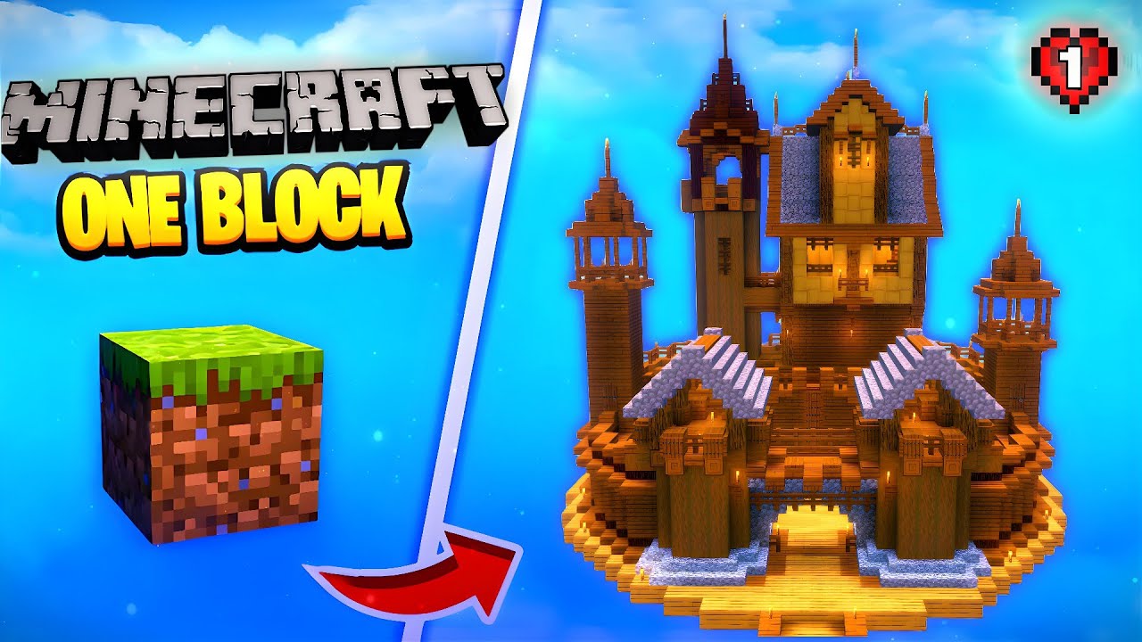 Minecraft OneBlock Day 1: The Ultimate Survival Test Begins ! - YouTube