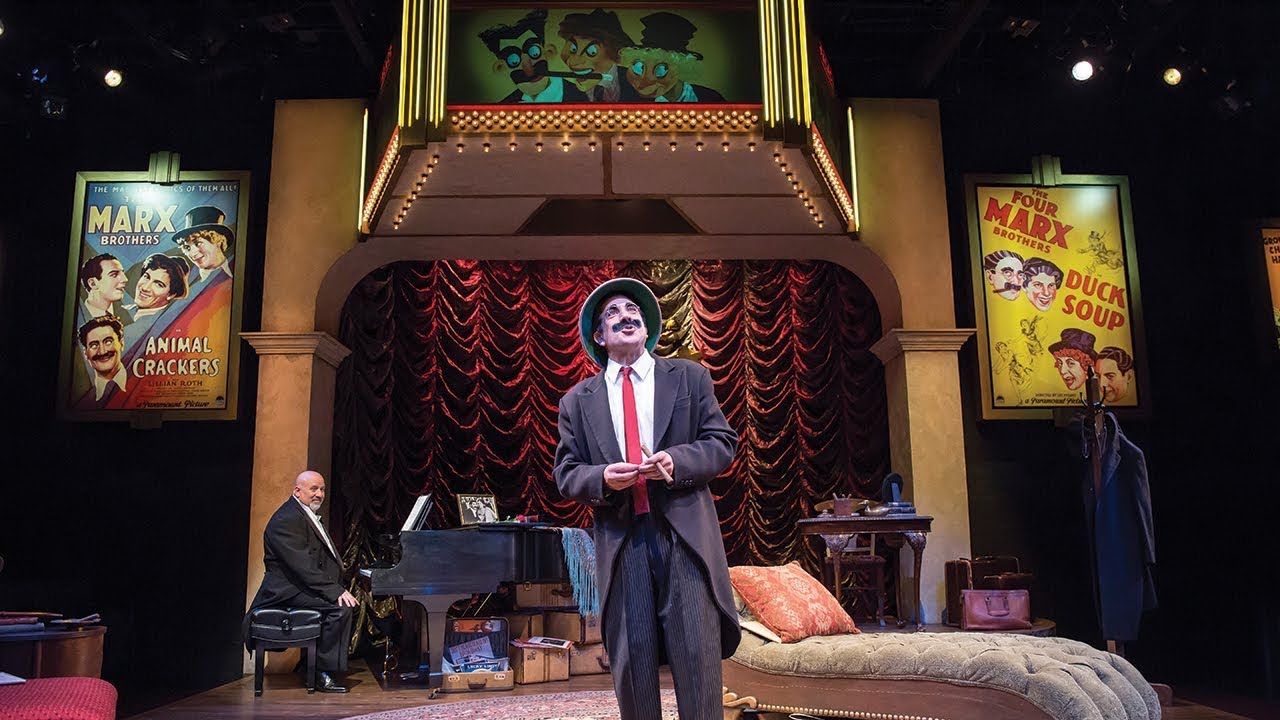 AN EVENING WITH GROUCHO Opens at the Playhouse - YouTube