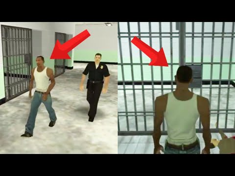 Real Prison in GTA San Andreas (Secret Arrest Scene) | GTA San Andreas ...