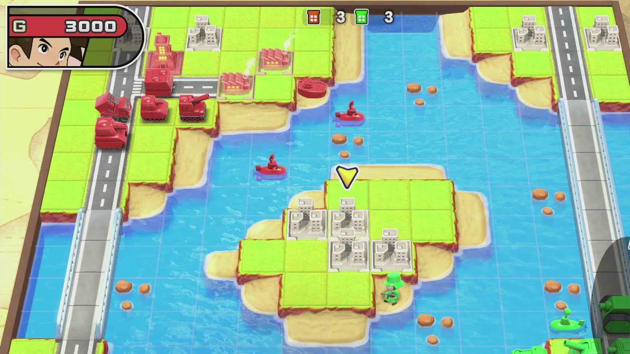 Advance Wars 1 Reboot Camp - Mission 18 (Andy): Captain Drake! (Classic ...