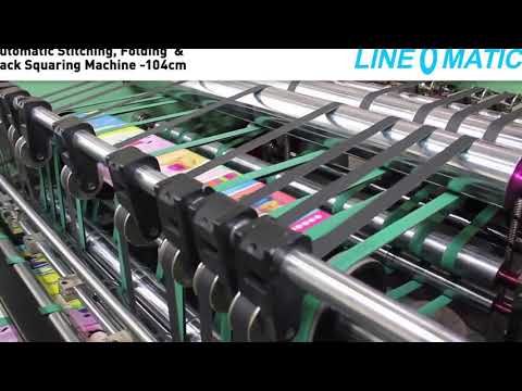Line O Matic Automatic Binding Machine Uno B104 04 - YouTube