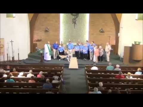 Anna Comfort Dog Passing of the Leash - YouTube