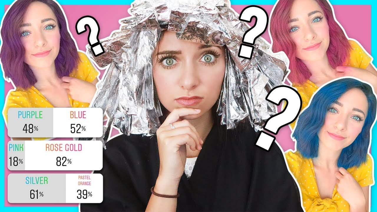 Instagram Followers Picked Bailey's HAIR COLOR! *she had NO idea* - YouTube
