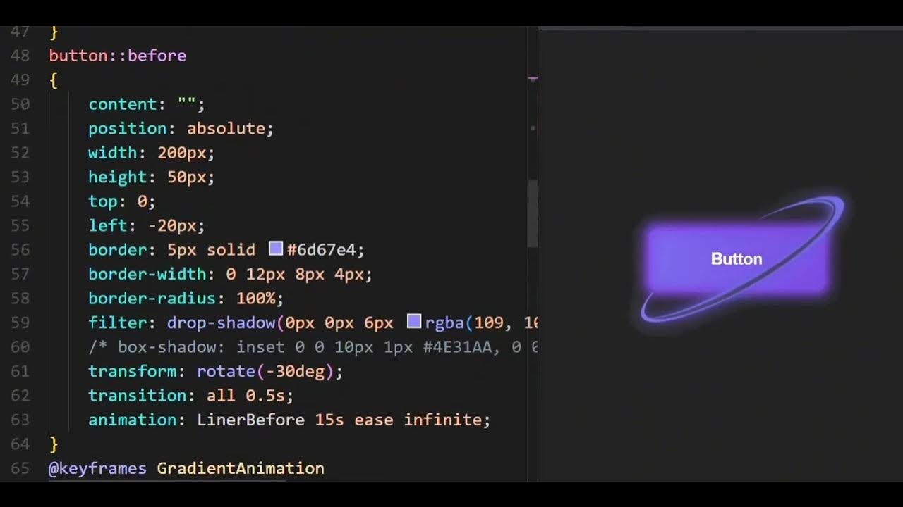 NEW! "Galactic Button Design Using HTML & CSS 🚀🌌 | Space-themed UI Challenge!"" @F.Kcodingideas ...
