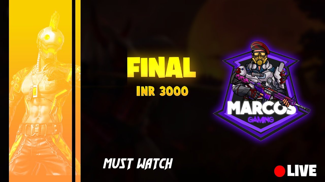 Free Fire Marcos Cup Finals Live | free fire tournament live - YouTube