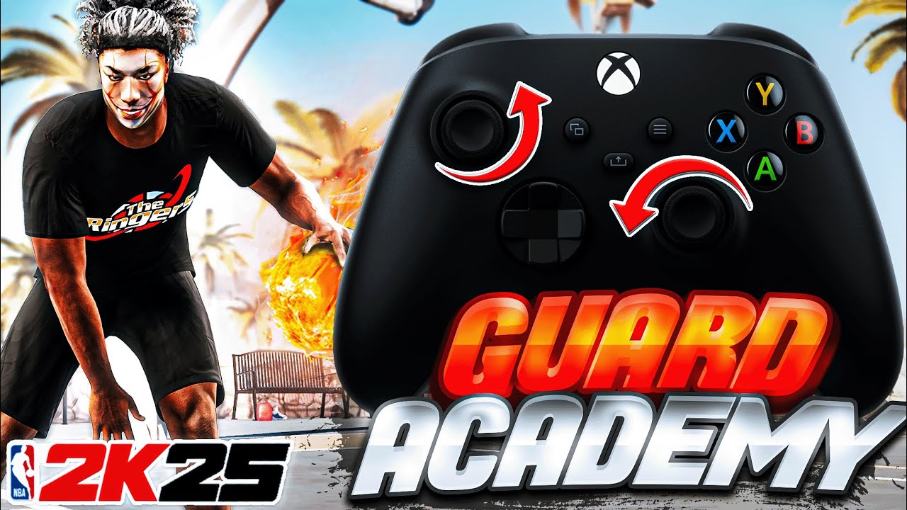 BECOME a COMP GUARD on NBA 2K25🚨! DRIBBLE TUTORIAL + CONTROLLER CAM and ...