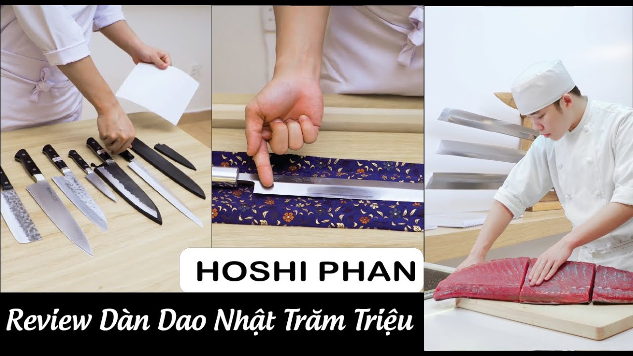 Review Về Dàn Dao Nhật Siêu Bén Của Hoshi Cho Cả Nhà Xem Nà - Chef ...