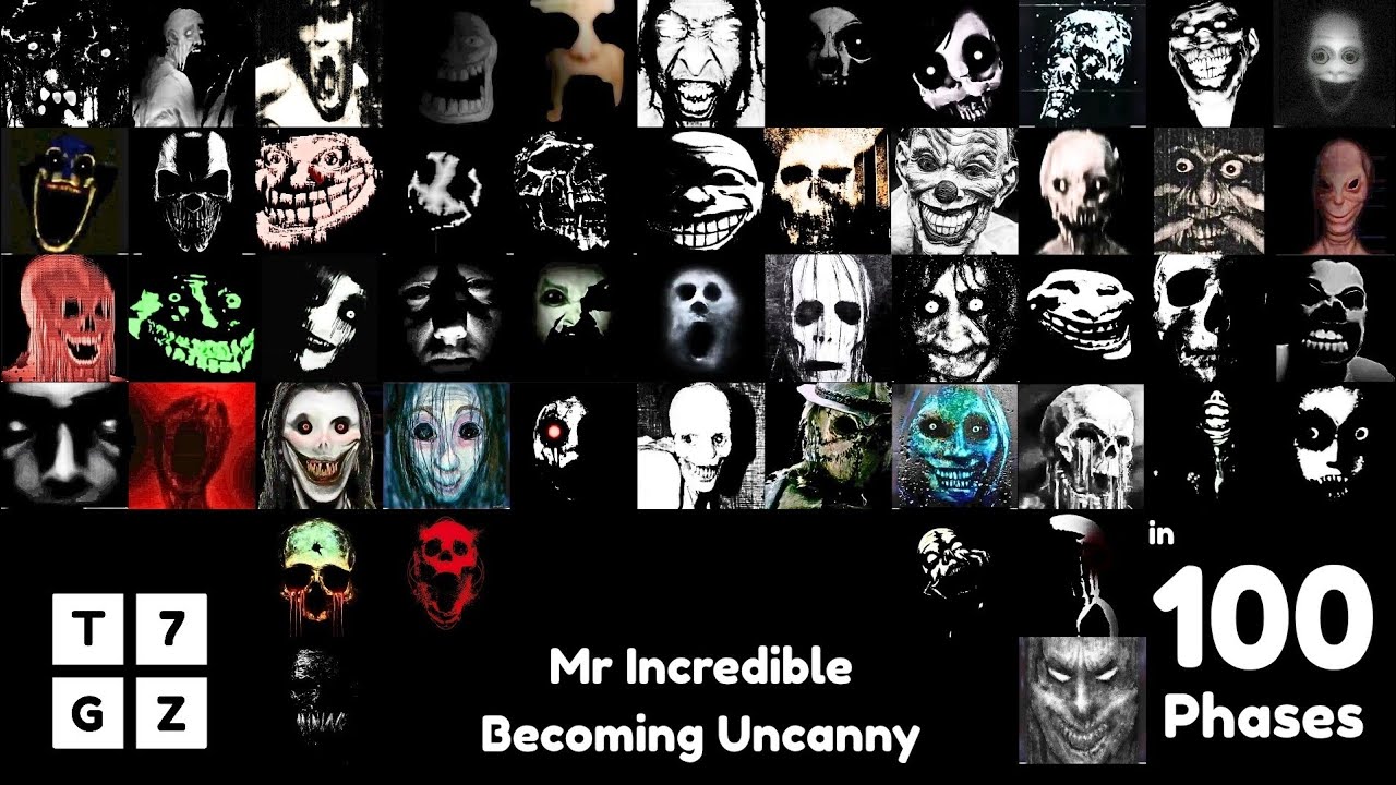 Mr Incredible Becoming Uncanny (51-100 Phases, 2025 Remastered Template ...