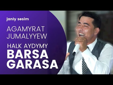 Agamyrat Jumalyyew Barsa Garasa Turkmen Halk Aydymlary video song Janly Sesim