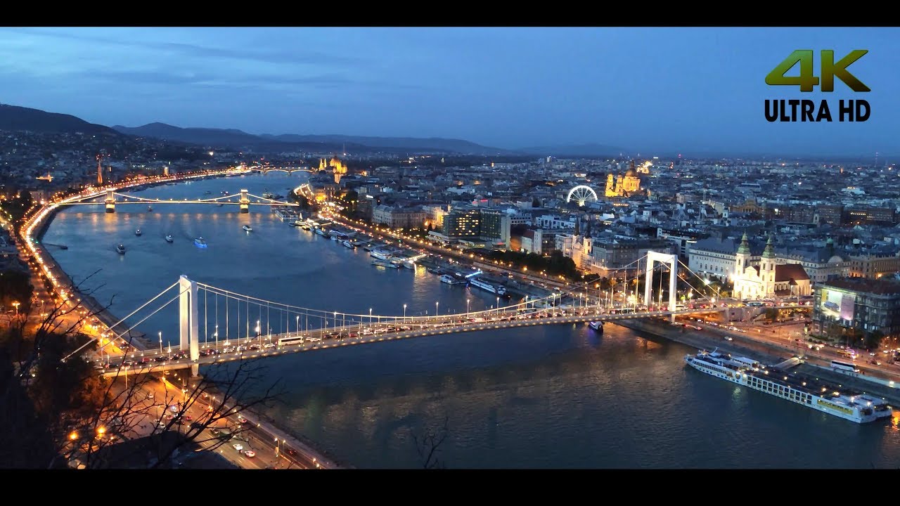 Budapest in 4K walking to attractions of City - YouTube