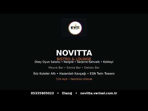 Elazığ Cafe | BLUE MİLK | Novitta Bistro Lounge Cafe SOĞUK KOKTEYLER | Novitta