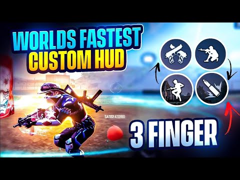 Best & New 3 Finger Super Movement Custom Hud | 3 Finger Custom hud ...