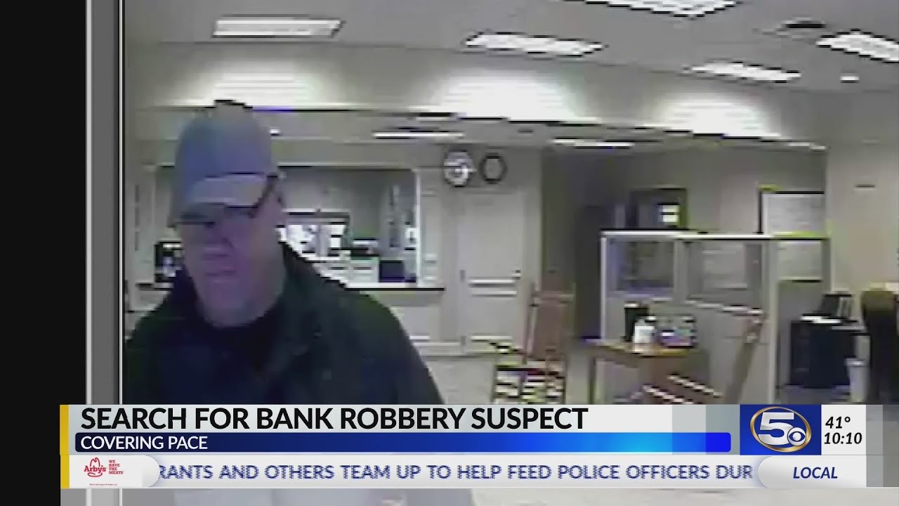 VIDEO: Pace bank robbery suspect - YouTube