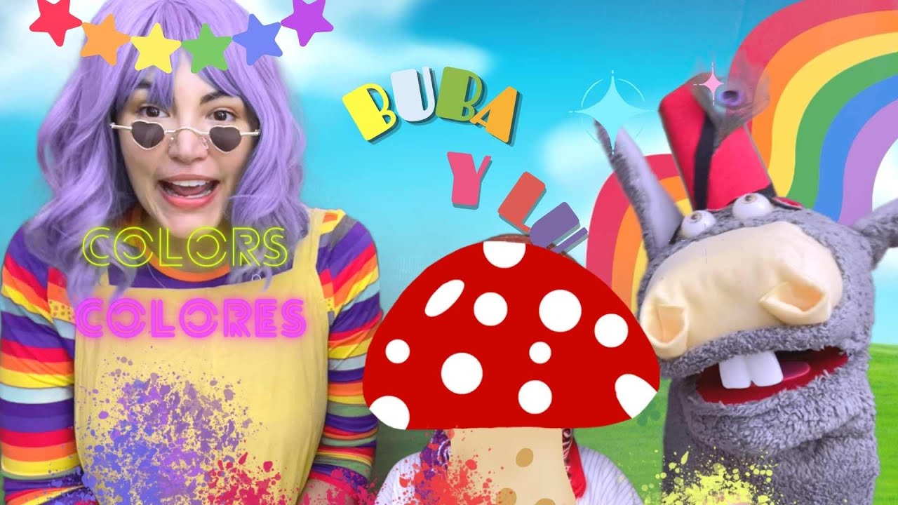 Aprende los Colores - Colors. Videos educativos con Buba y Lu. - YouTube